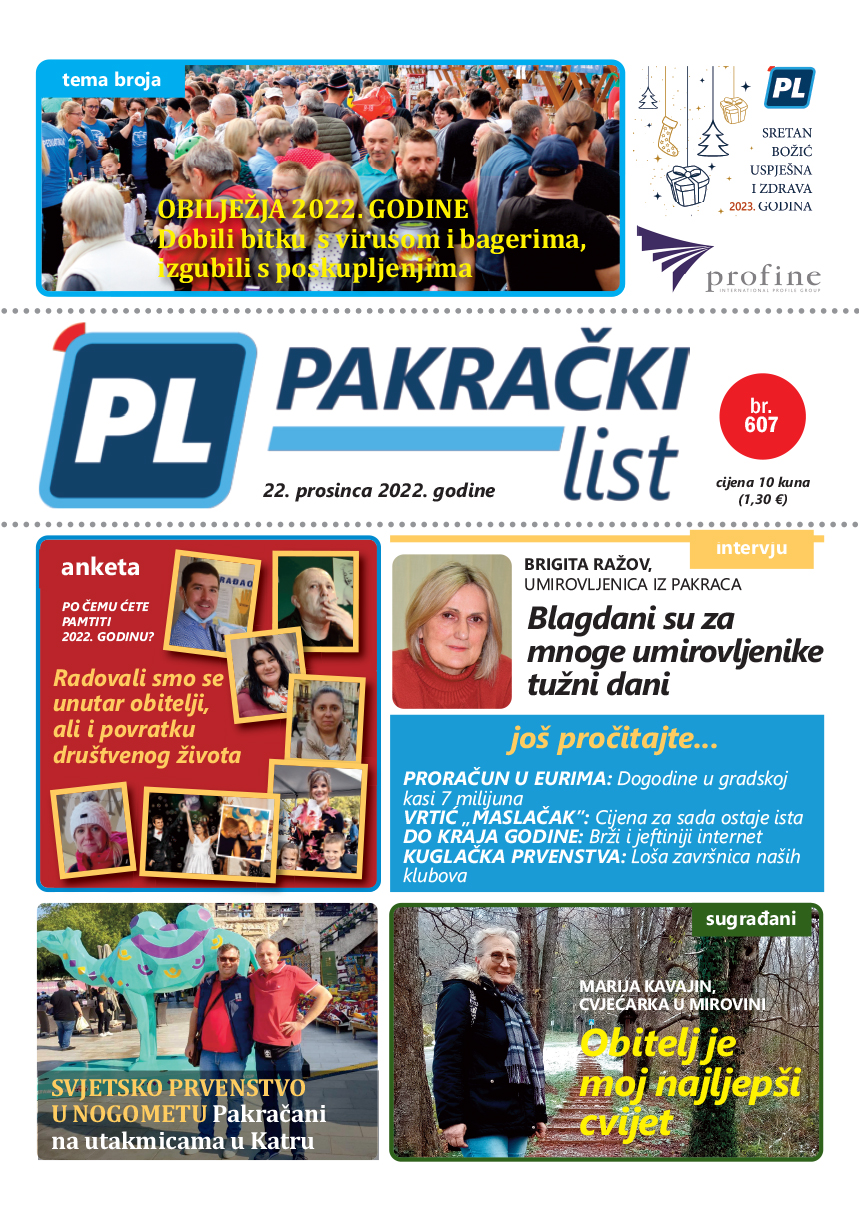 U PRODAJI Novi broj Pakračkog lista - Pakrački LIST